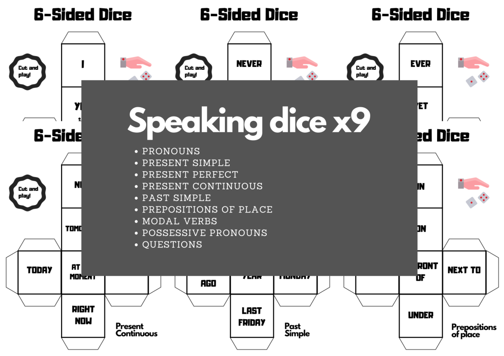 Speaking dice (roll &speak) • Edudoro