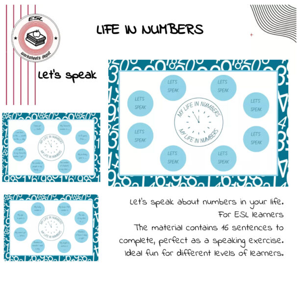 Life in numbers - let's speak about numbers in your life • Edudoro