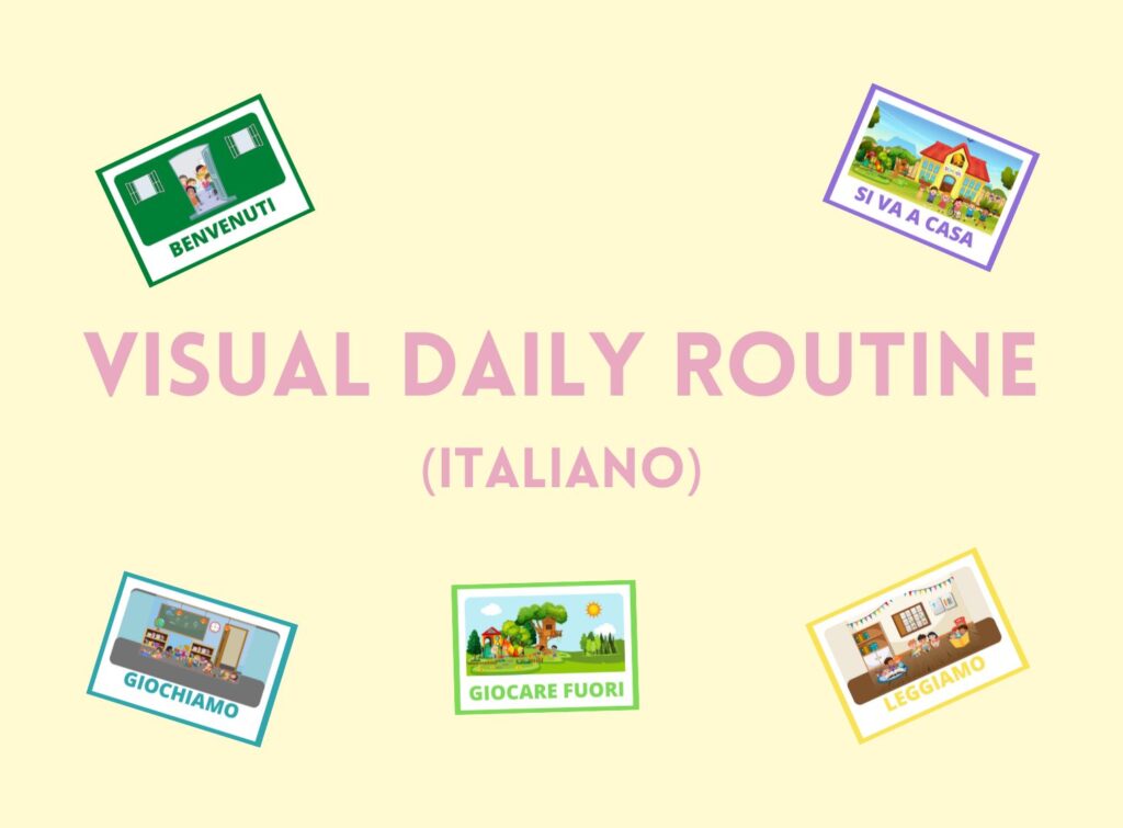 Visual Daily Routine (Italiano) • Edudoro