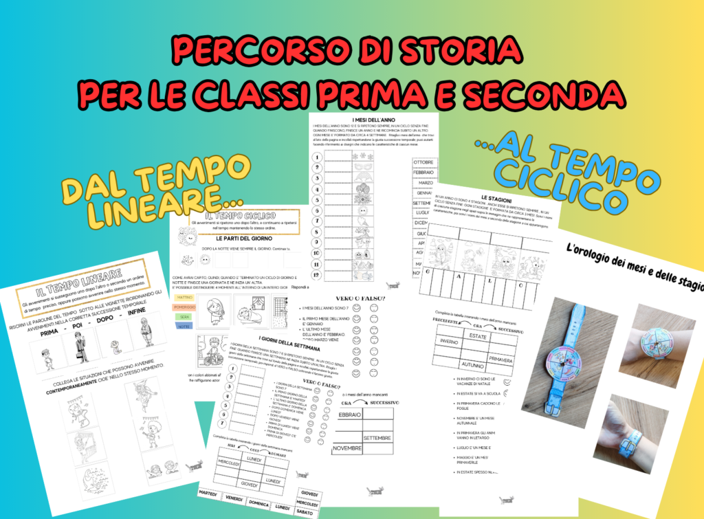 TEMPO LINEARE e TEMPO CICLICO: percorso di storia per le classi prime e ...