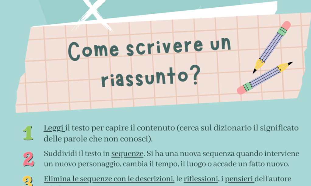 Come scrivere un riassunto? • Edudoro