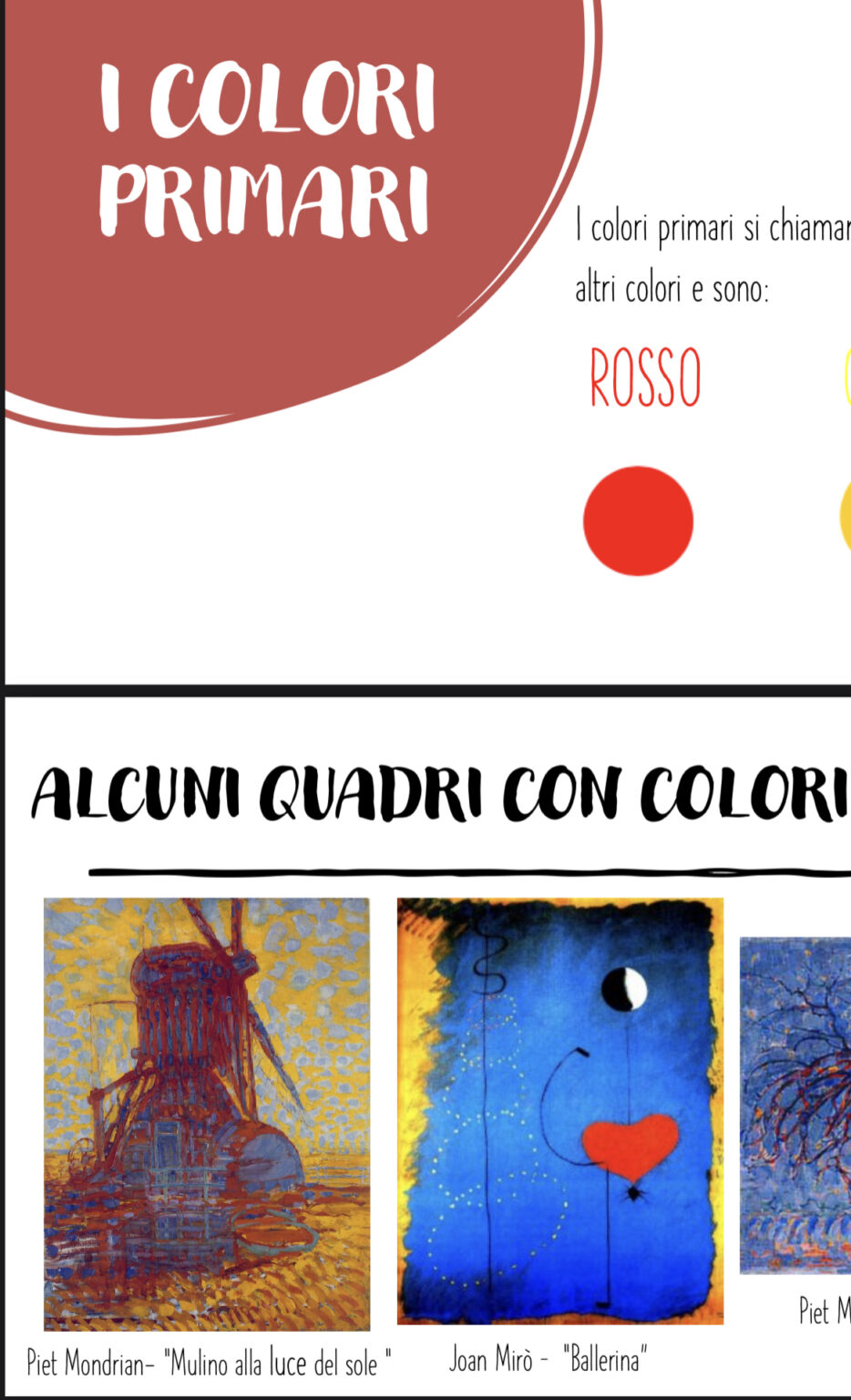 I colori primari, secondari, terziari • Edudoro