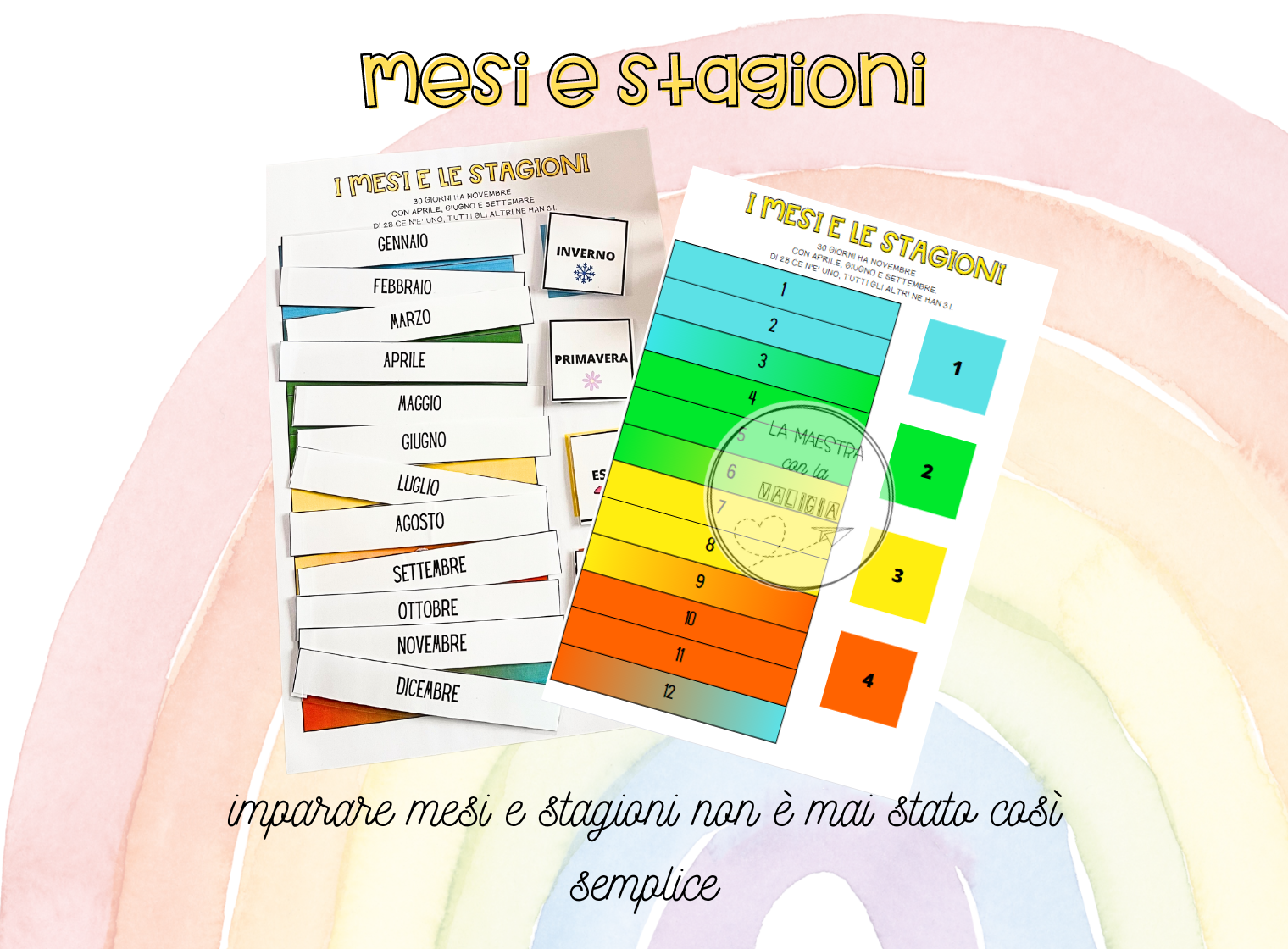 I mesi e le stagioni • Edudoro