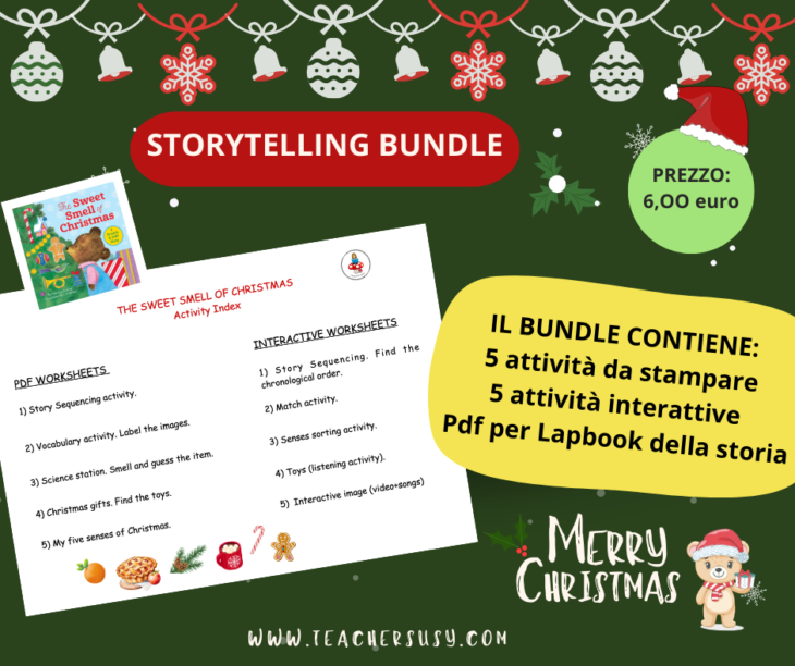STORYTELLING BUNDLE "The Sweet Smell of Christmas" • Edudoro