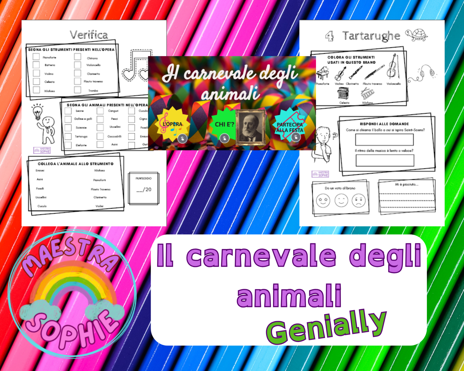 Il carnevale degli animali - percorso completo • Edudoro