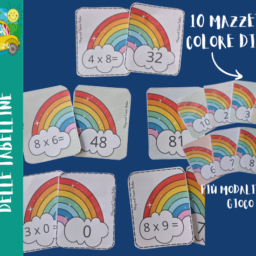 GIOCHIAMO CON LE CARTE DELLE TABELLINE • Edudoro