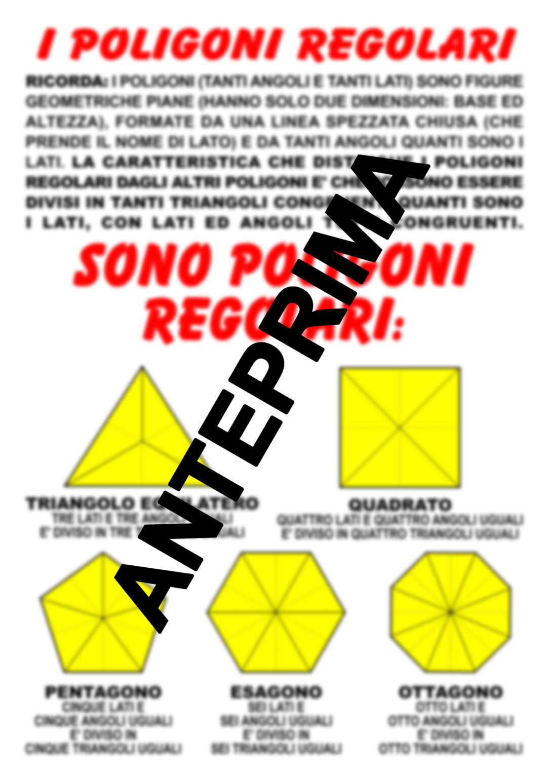 I POLIGONI REGOLARI: DAL PERIMETRO AL NUMERO FISSO • Edudoro