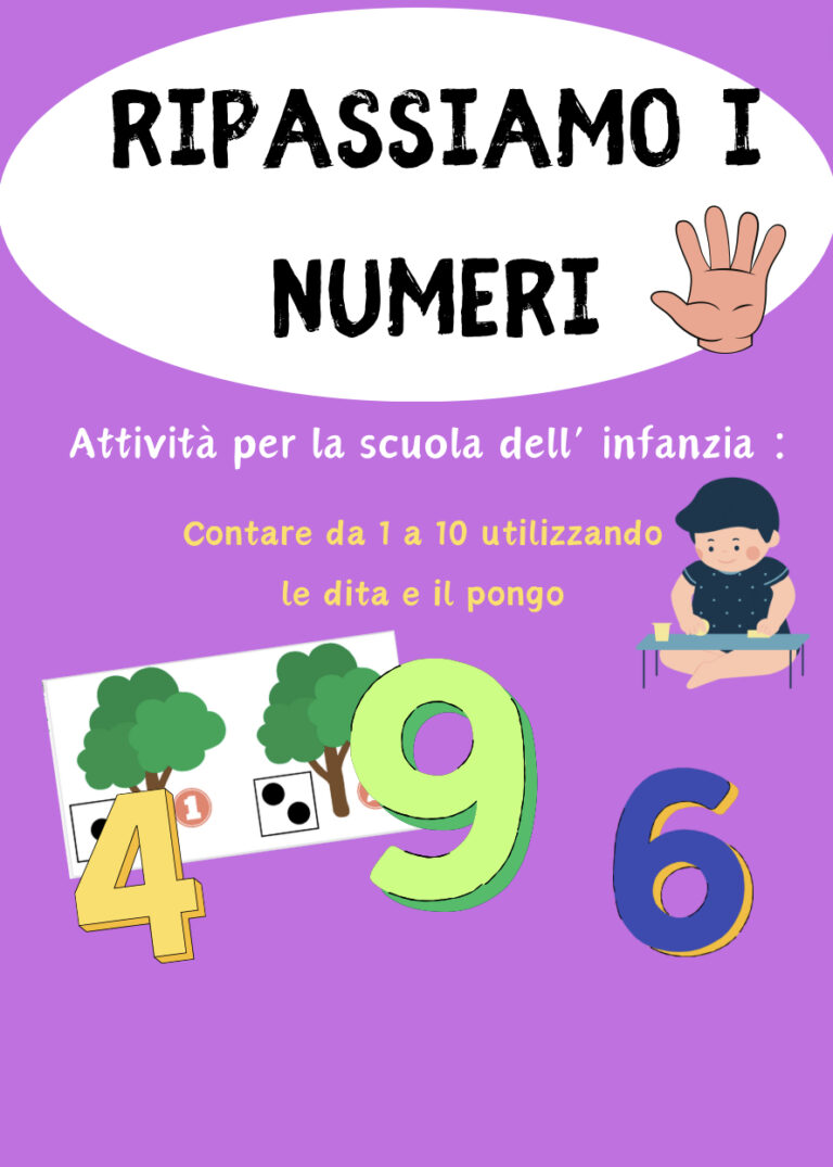 I numeri - scuola infanzia • Edudoro