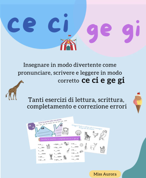 Ce ci e ge gi • Edudoro
