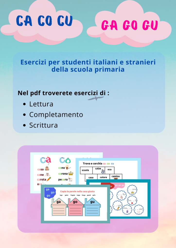 Ca co cu e ga go gu • Edudoro