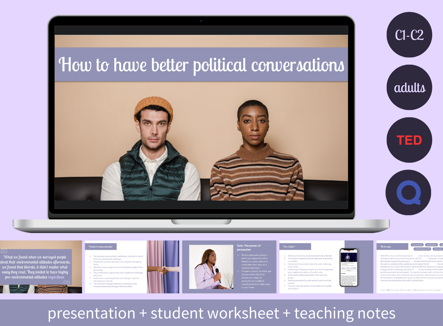 Conversations for adults: How to have better political conversations ...