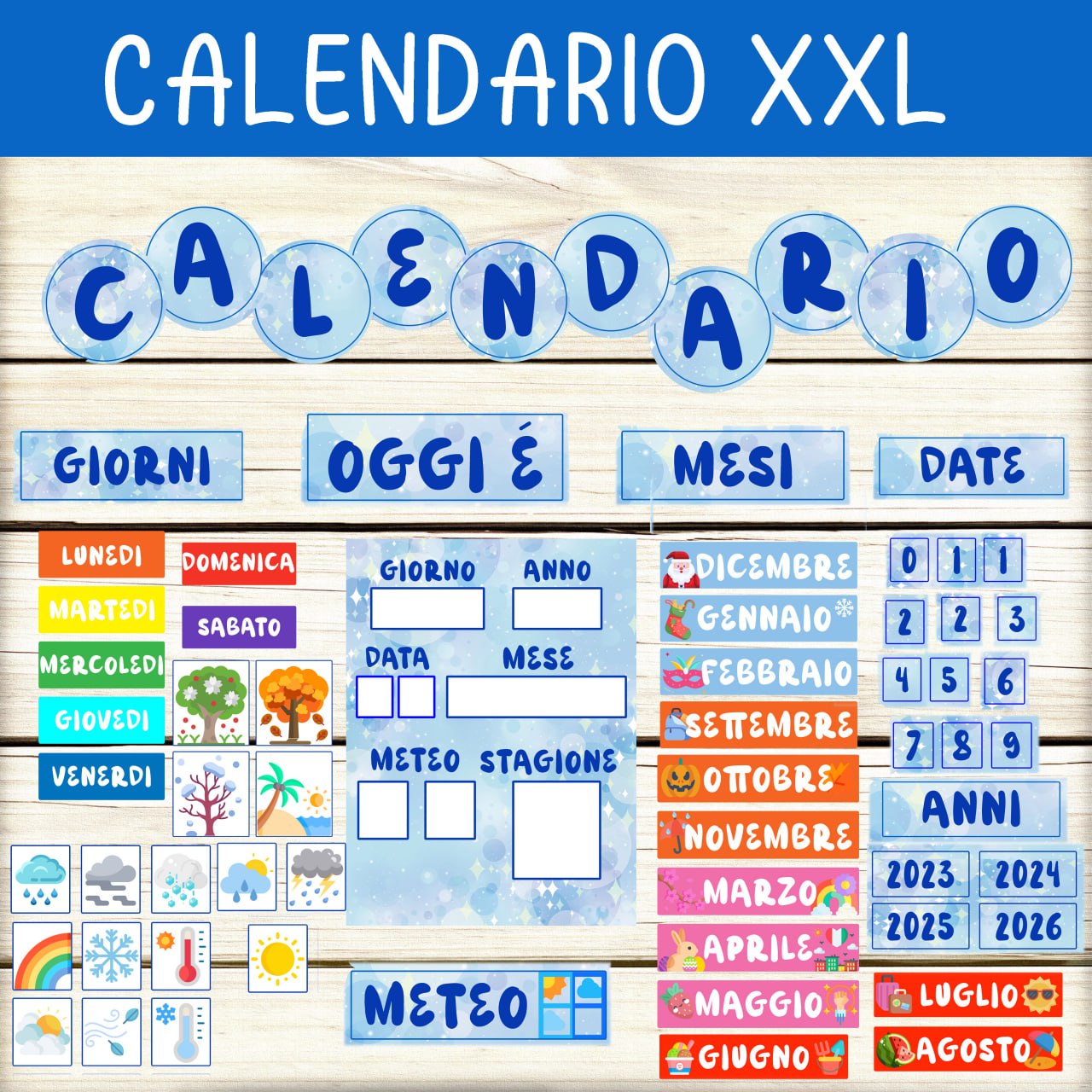 Calendario XXL • Edudoro