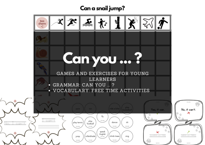 CAN YOU ... ? set for young learners FREE TIME ACTIVITIES • Edudoro