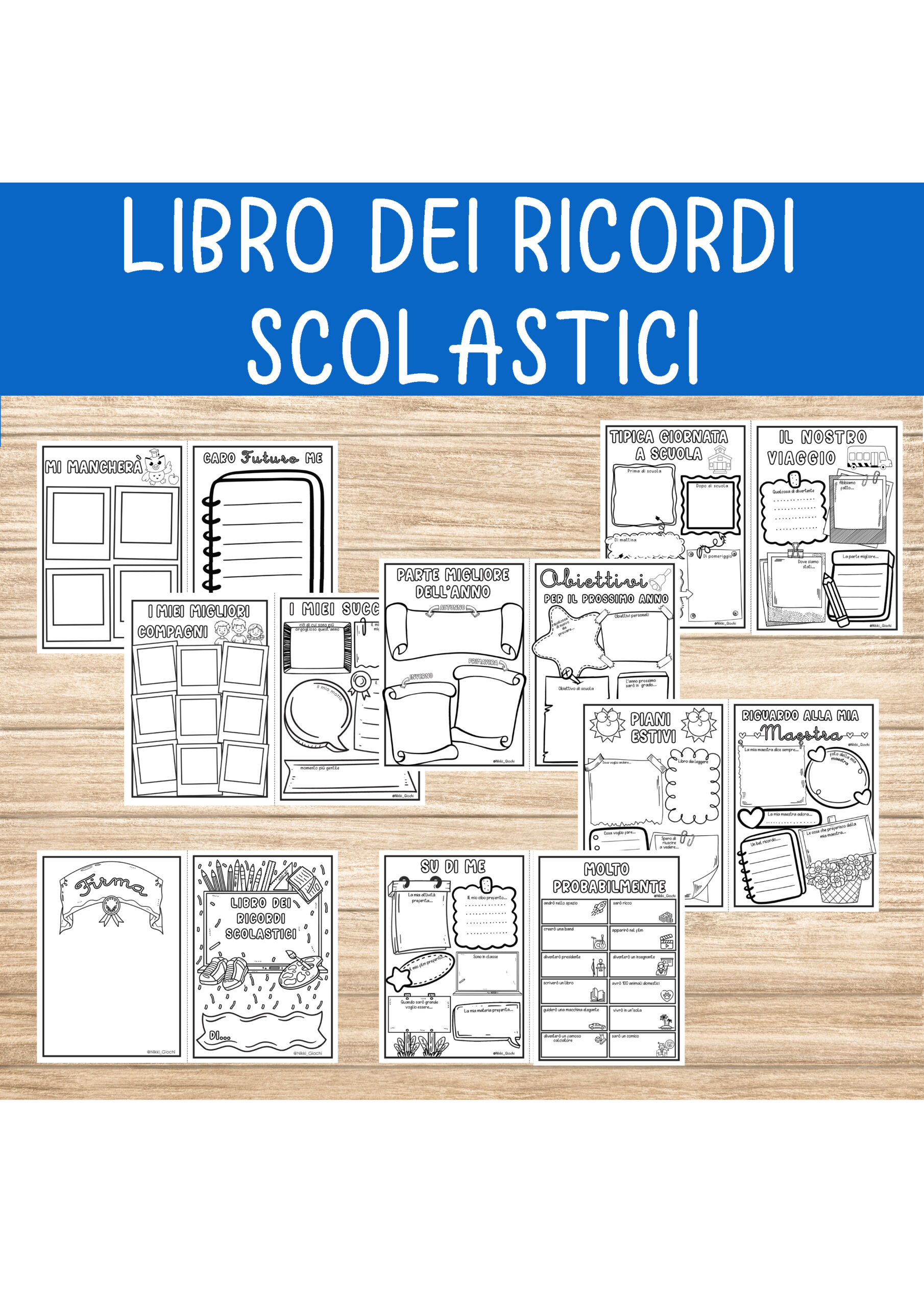 📘 Il Libro dei Ricordi di Fine Anno • Edudoro