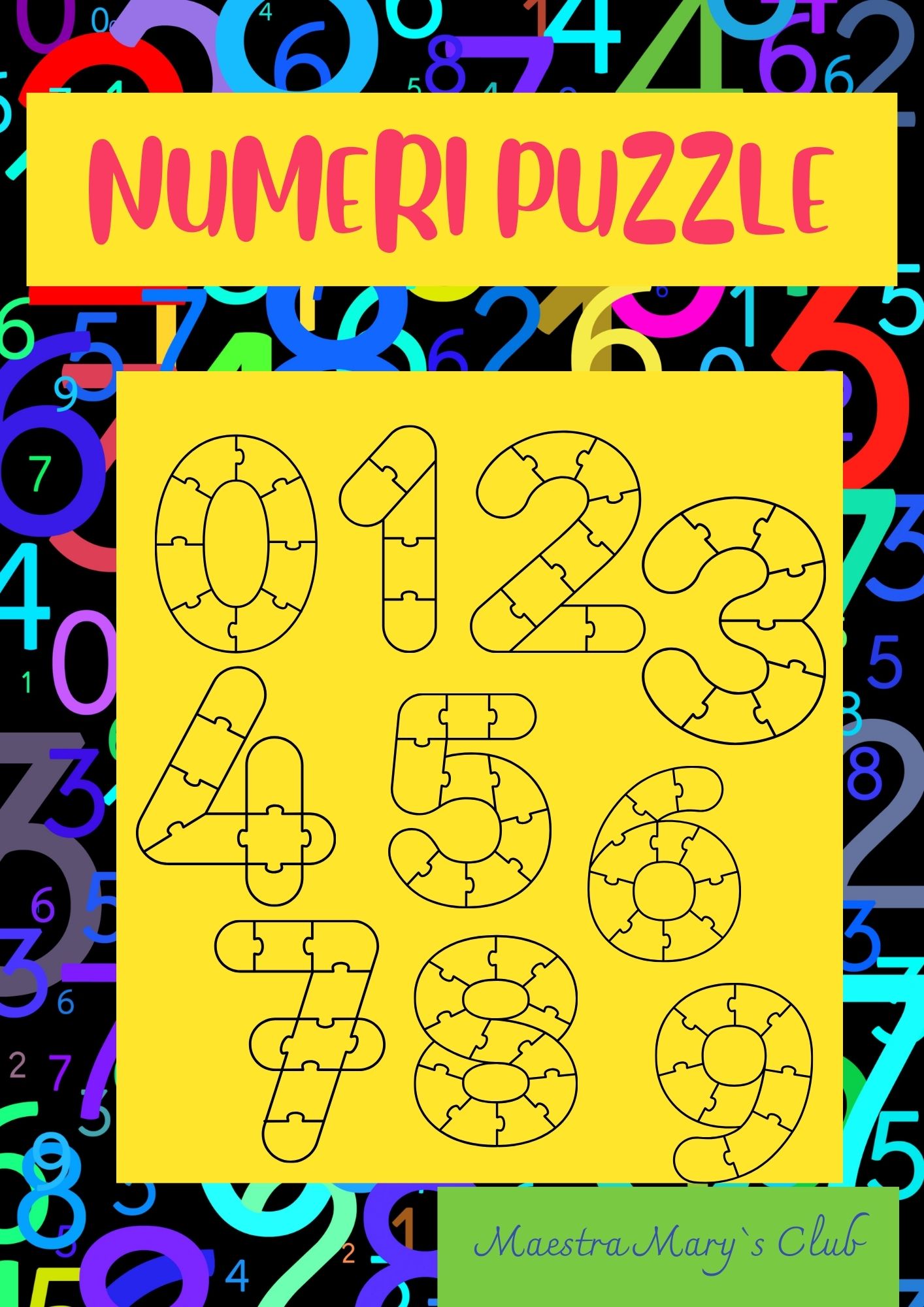 Numeri Puzzle • Edudoro