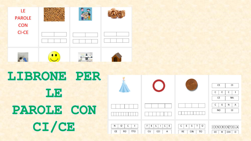 Librone didattico per le parole con CI/CE • Edudoro