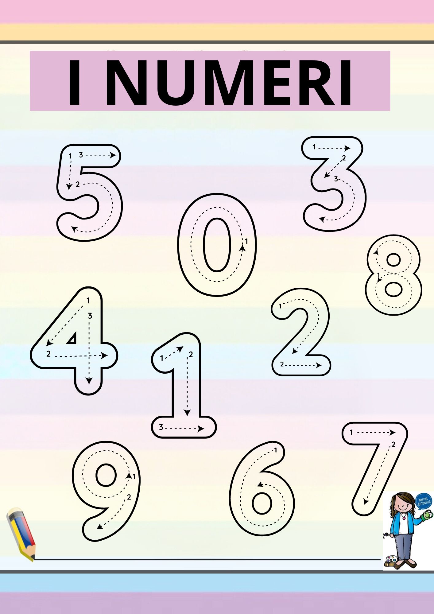 Traccio i numeri • Edudoro