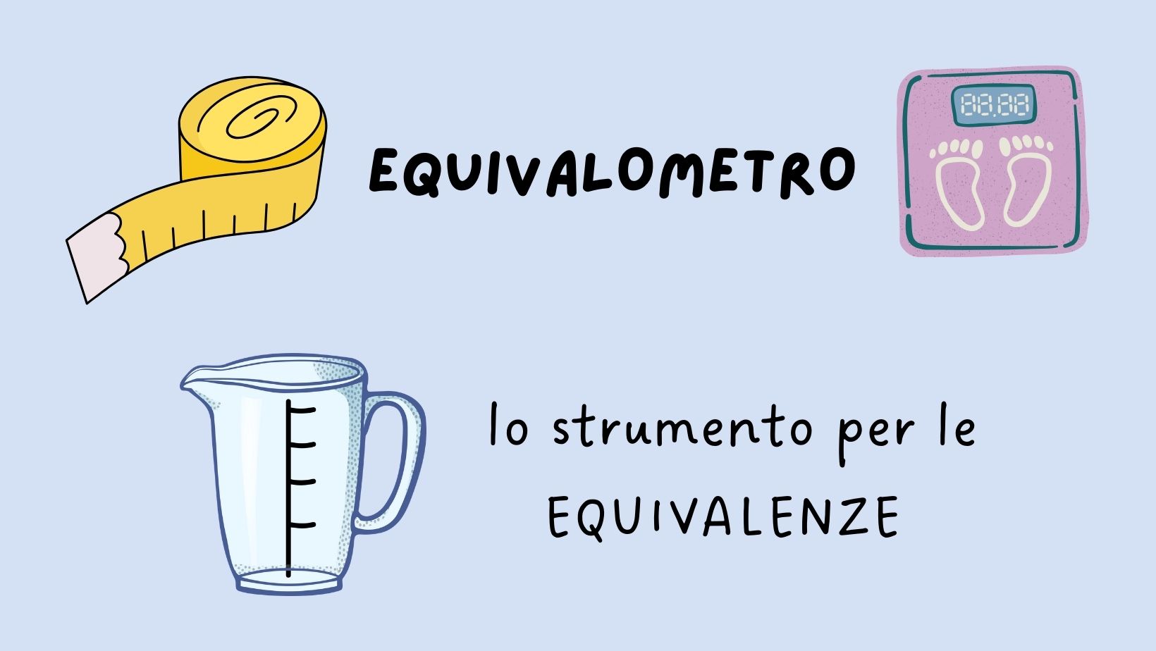EQUIVALOMETRO, lo strumento per le equivalenze • Edudoro