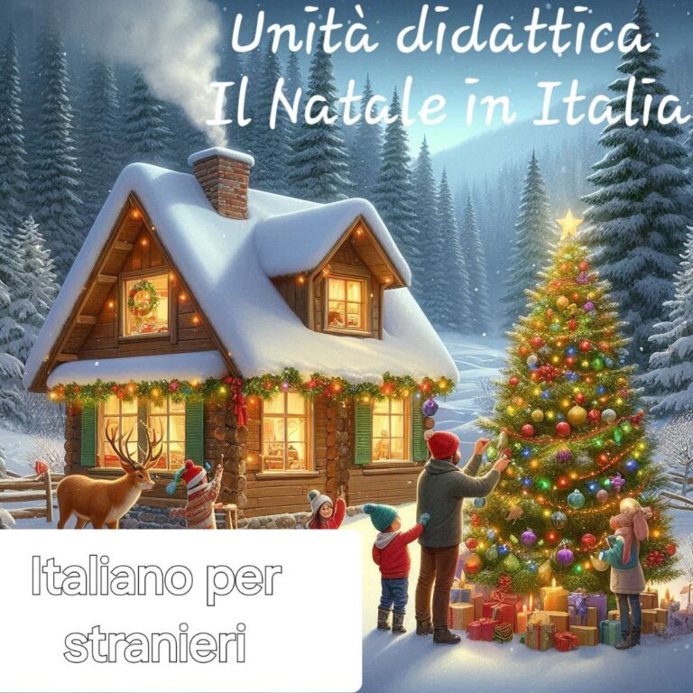 Il Natale in Italia_Unità didattica completa_Italiano per stranieri ...