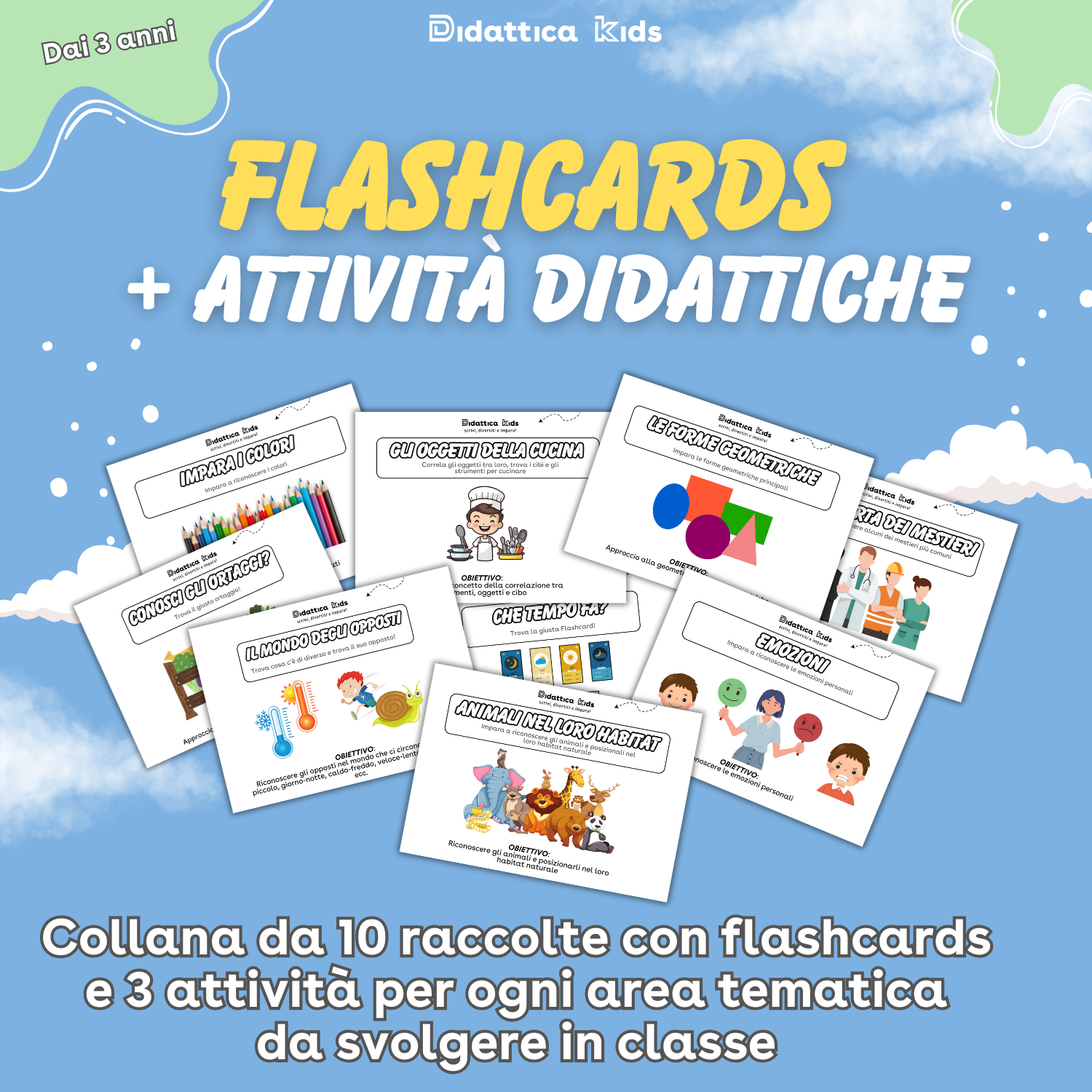 Flashcards + Attività Educative correlate da svolgere in classe • Edudoro
