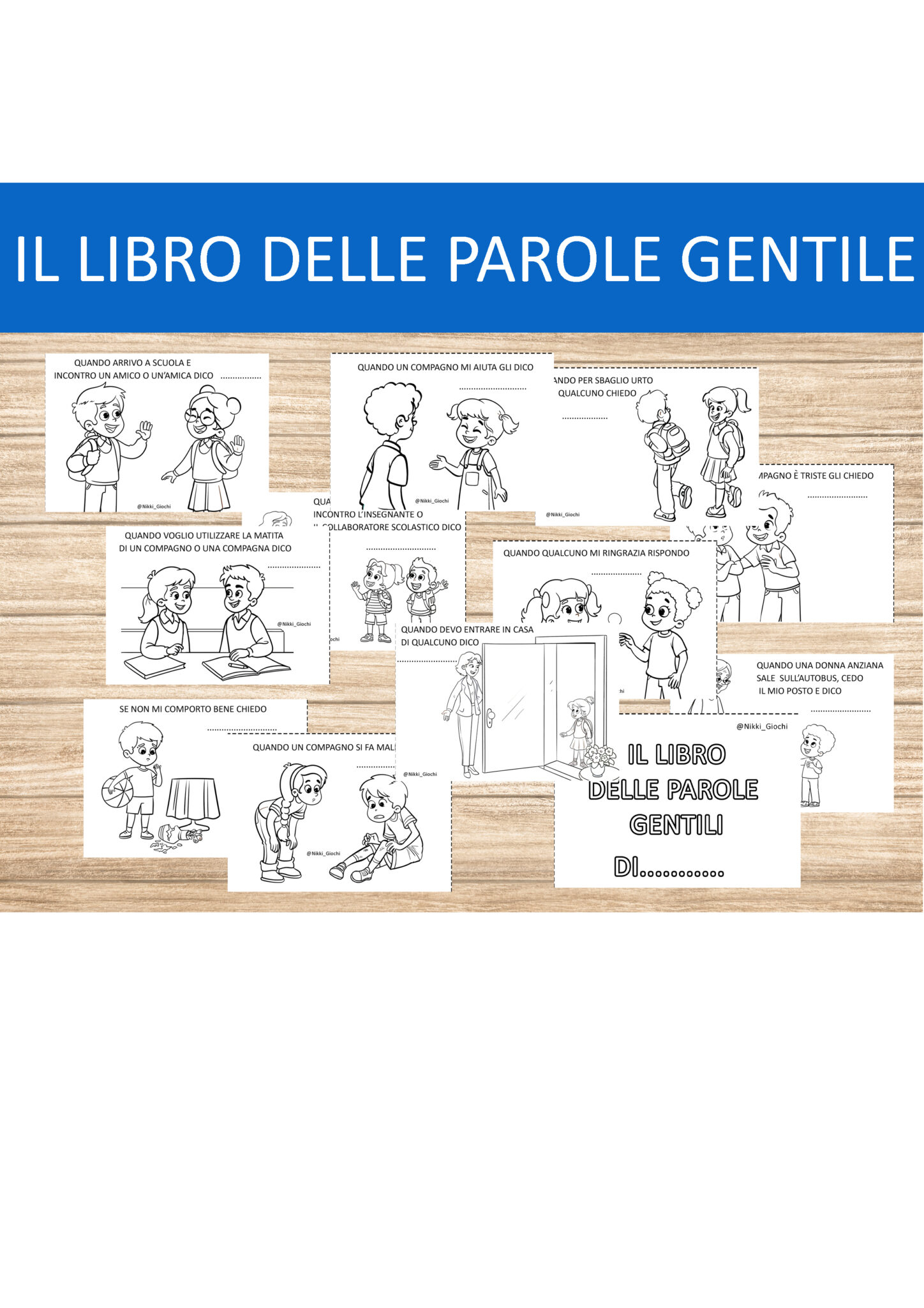 🌼 Il Libro delle Parole Gentili • Edudoro