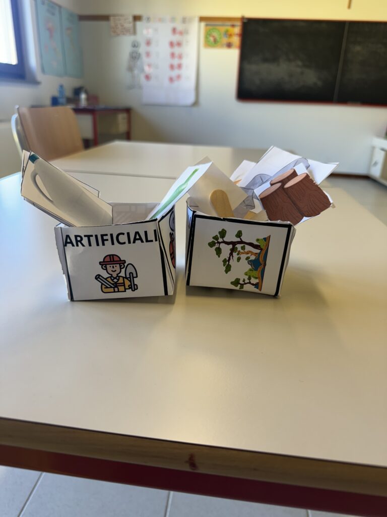 Materiali NATURALI/ARTIFICIALI e VERIFICA con immagini • Edudoro