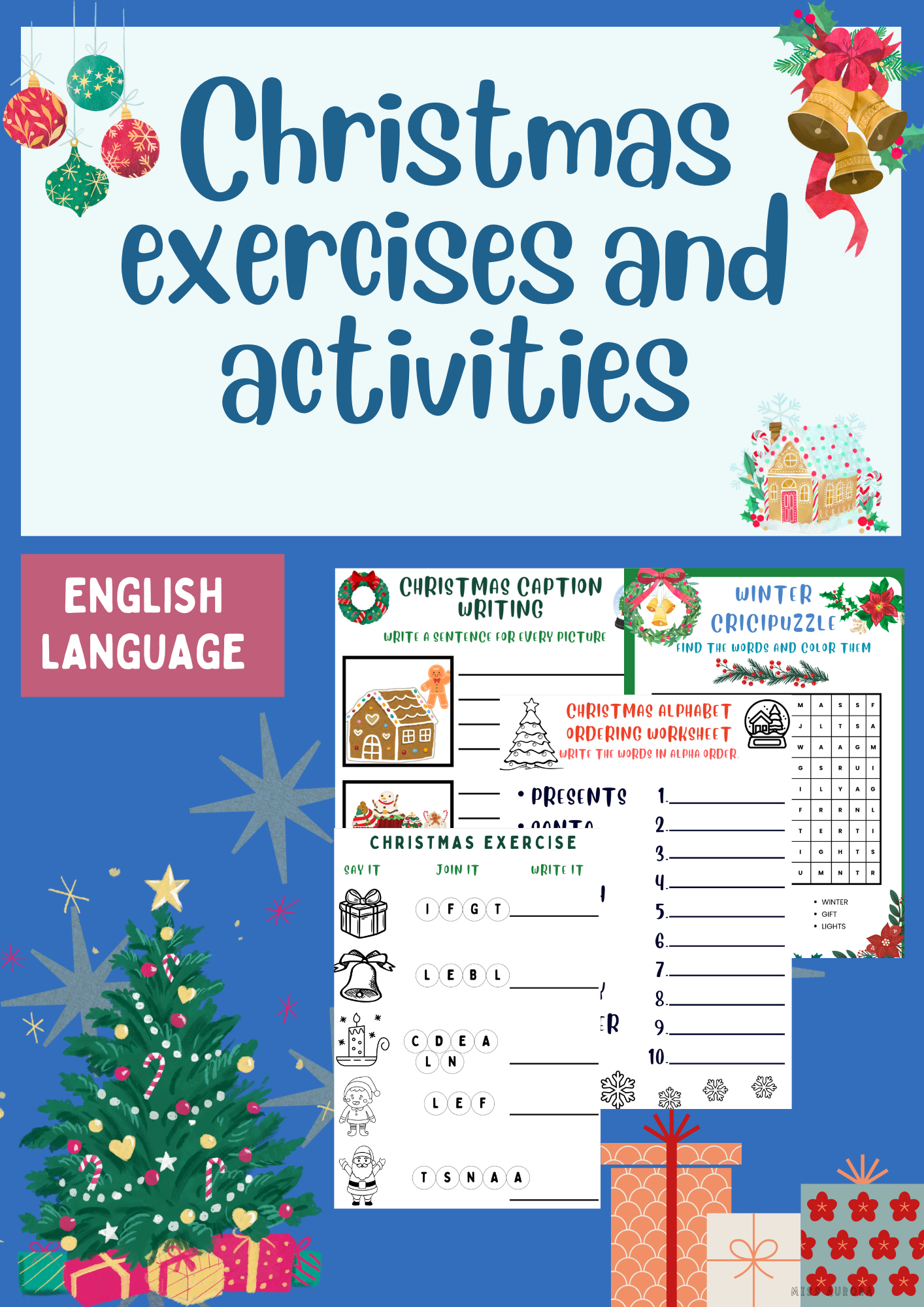 Christmas exercises and activities • Edudoro