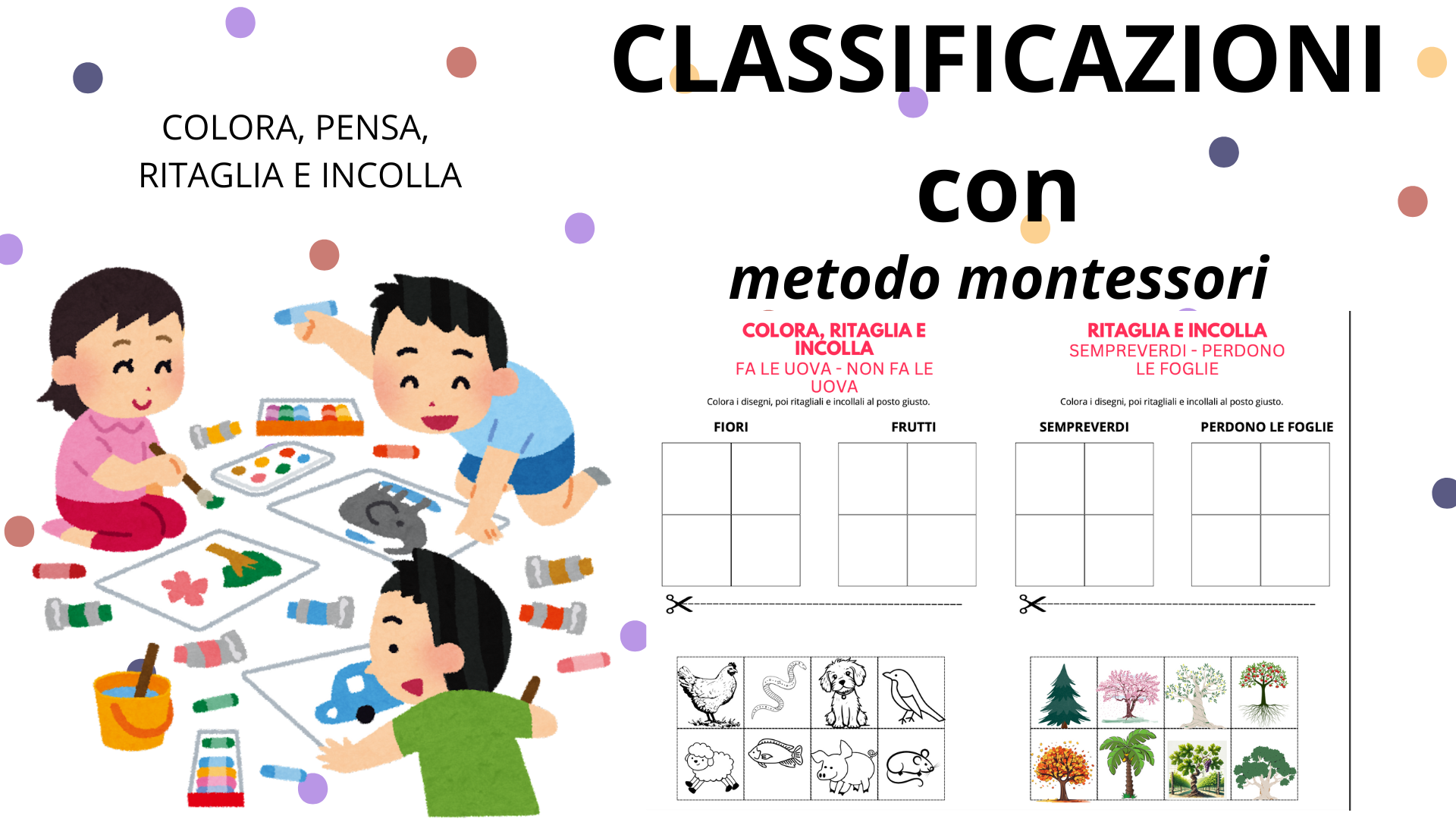 Scopri e classifica con il metodo Montessori_stacca attacca • Edudoro