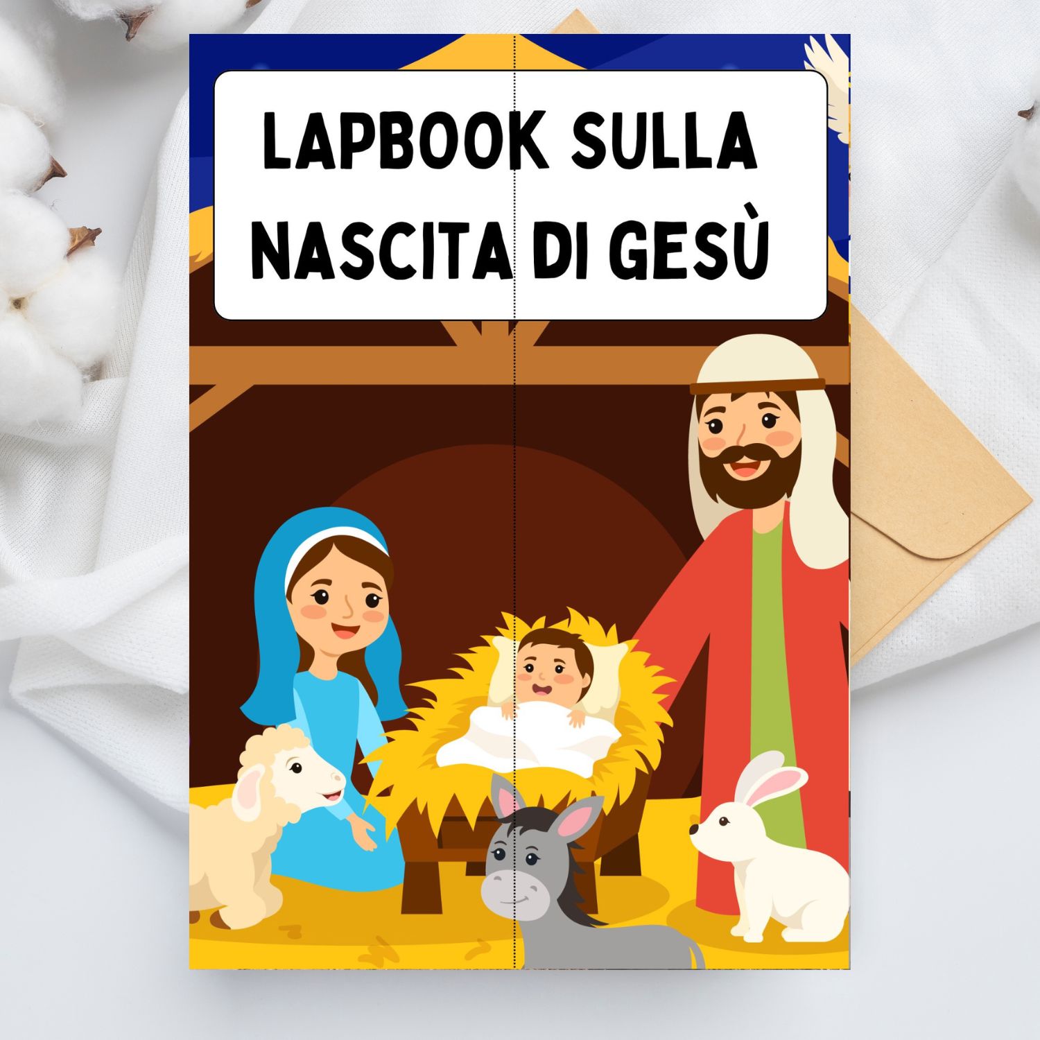 Lapbook "La nascita di Gesù" • Edudoro