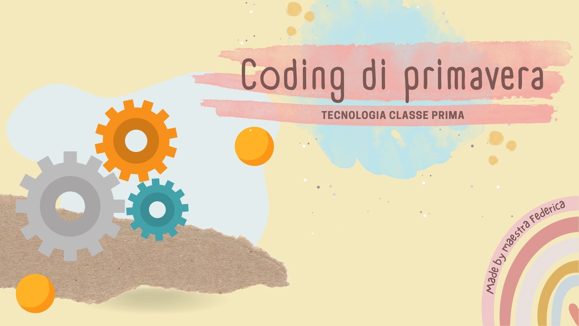 Coding di primavera cl.1 • Edudoro