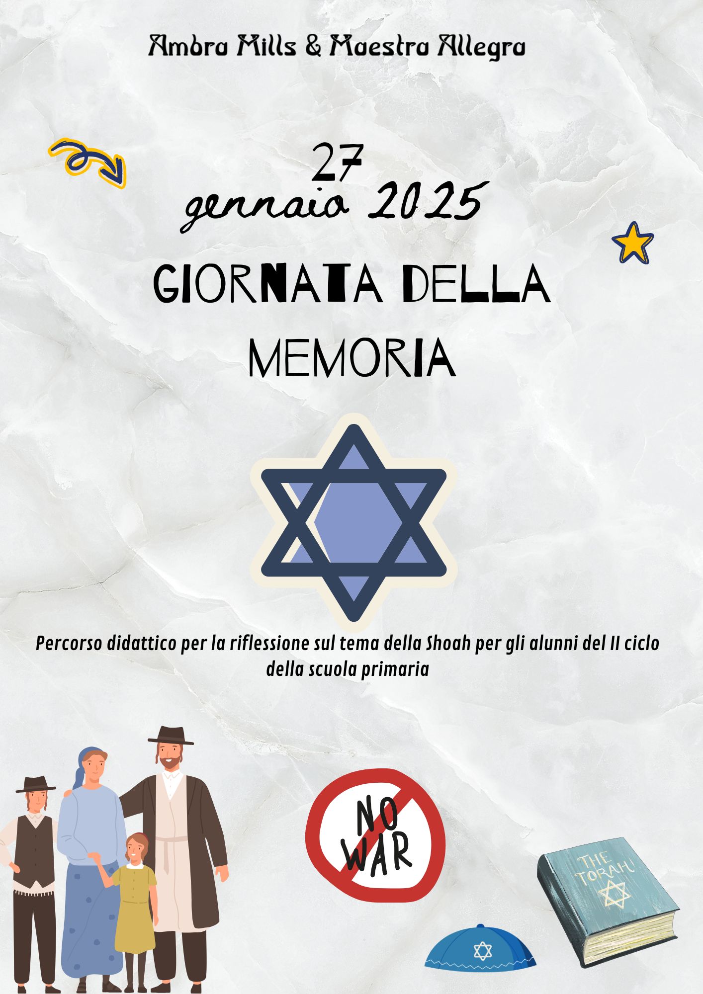 Racconti e Attività per il Giorno della Memoria • Edudoro