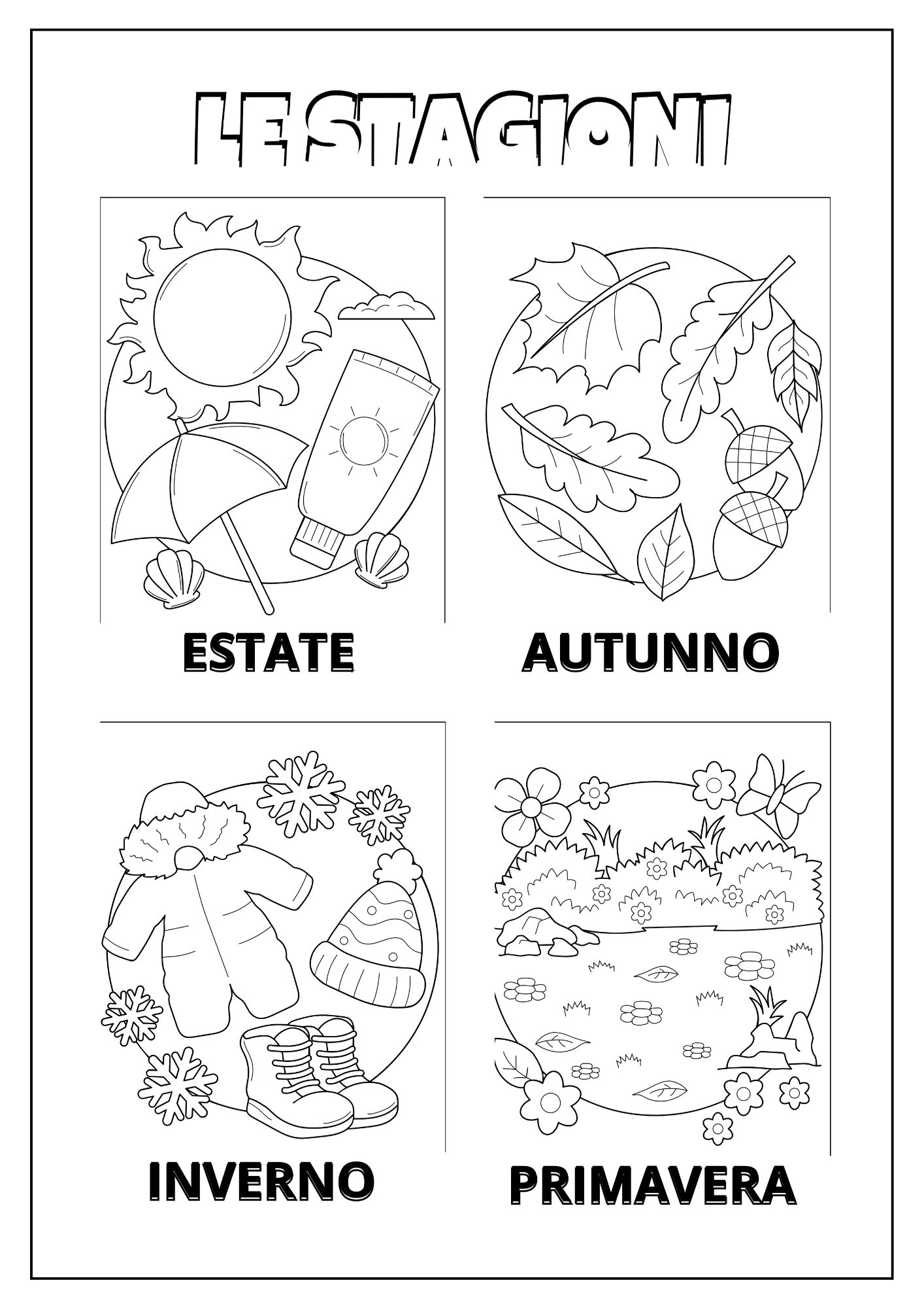 le stagioni • Edudoro