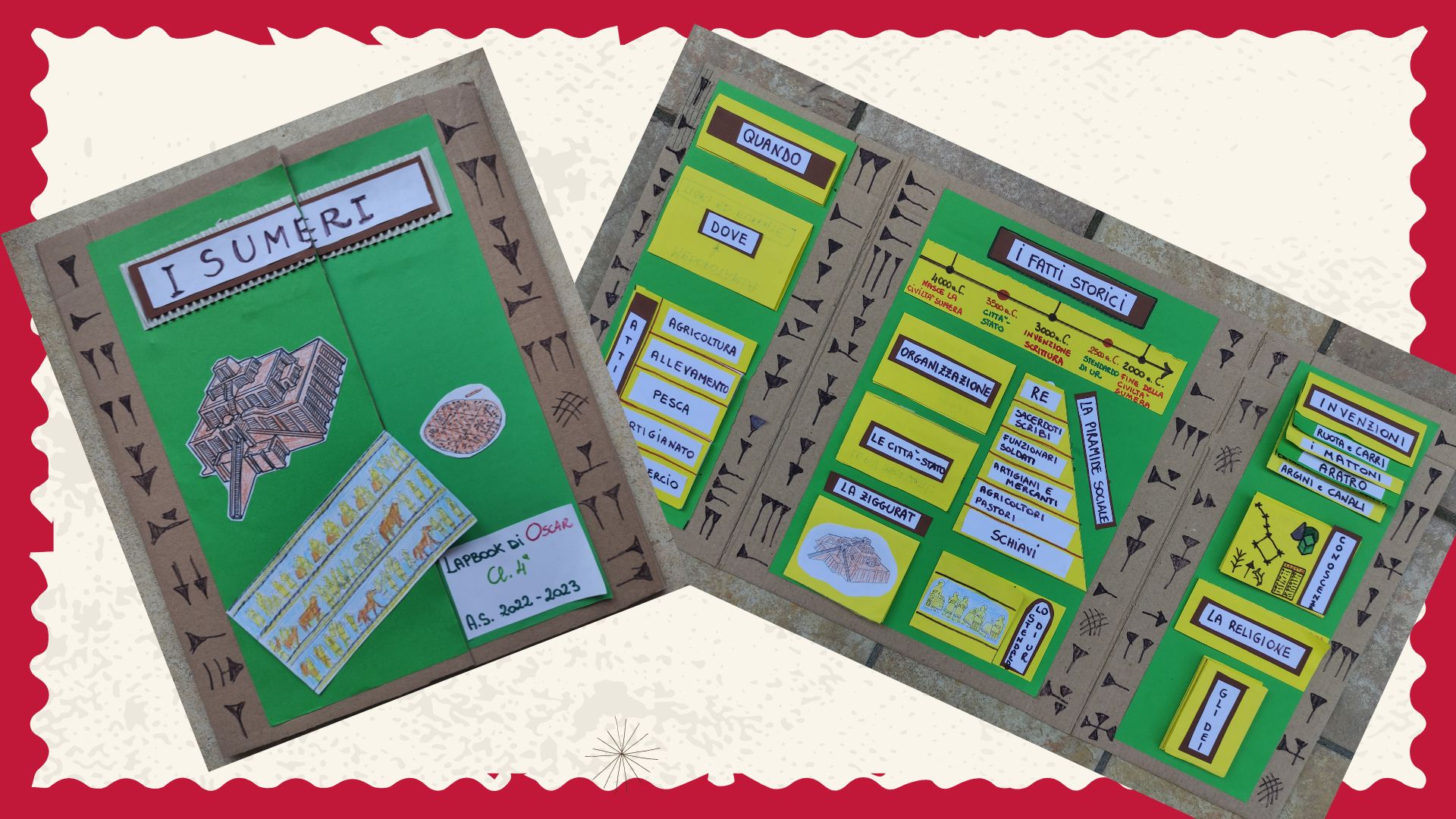 LAPBOOK I SUMERI • Edudoro