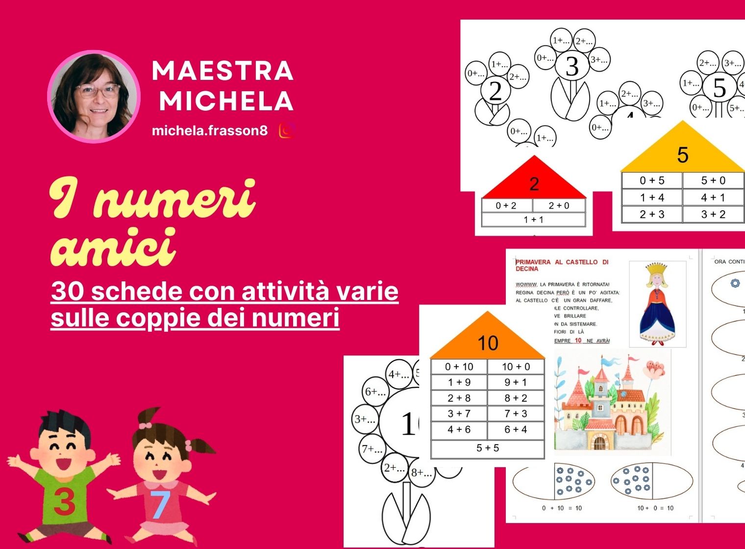 I NUMERI AMICI - LE COPPIE DEI NUMERI • Edudoro