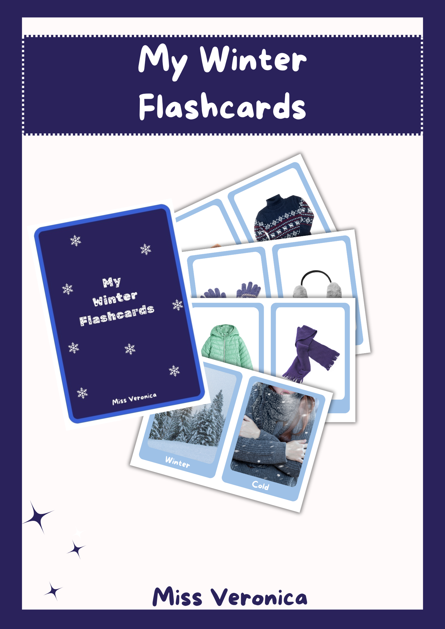 My winter flashcards • Edudoro