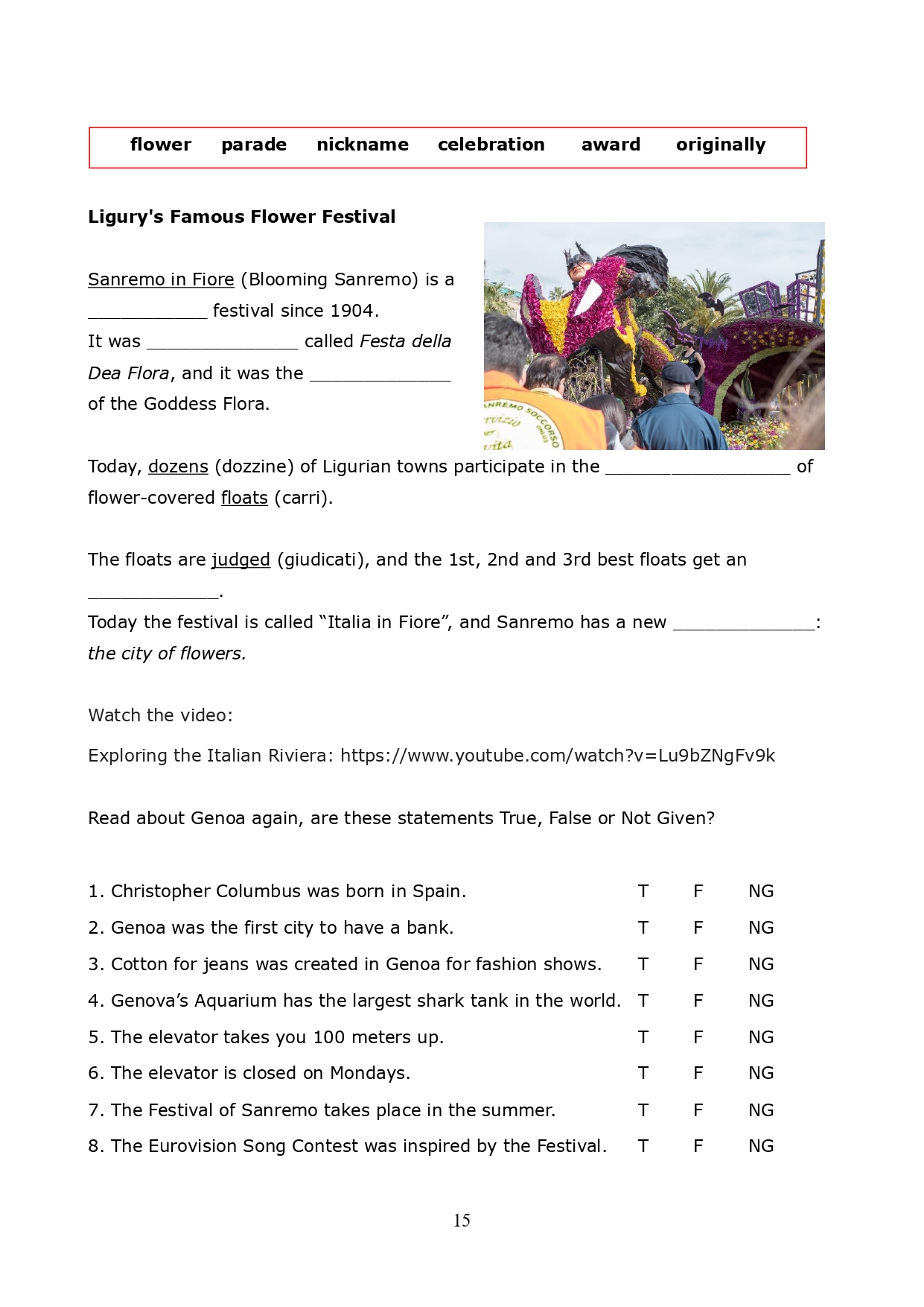 5^ CLIL GEOGRAPHY: Italy's Northern Regions - CLIL GEOGRAFIA: The ...