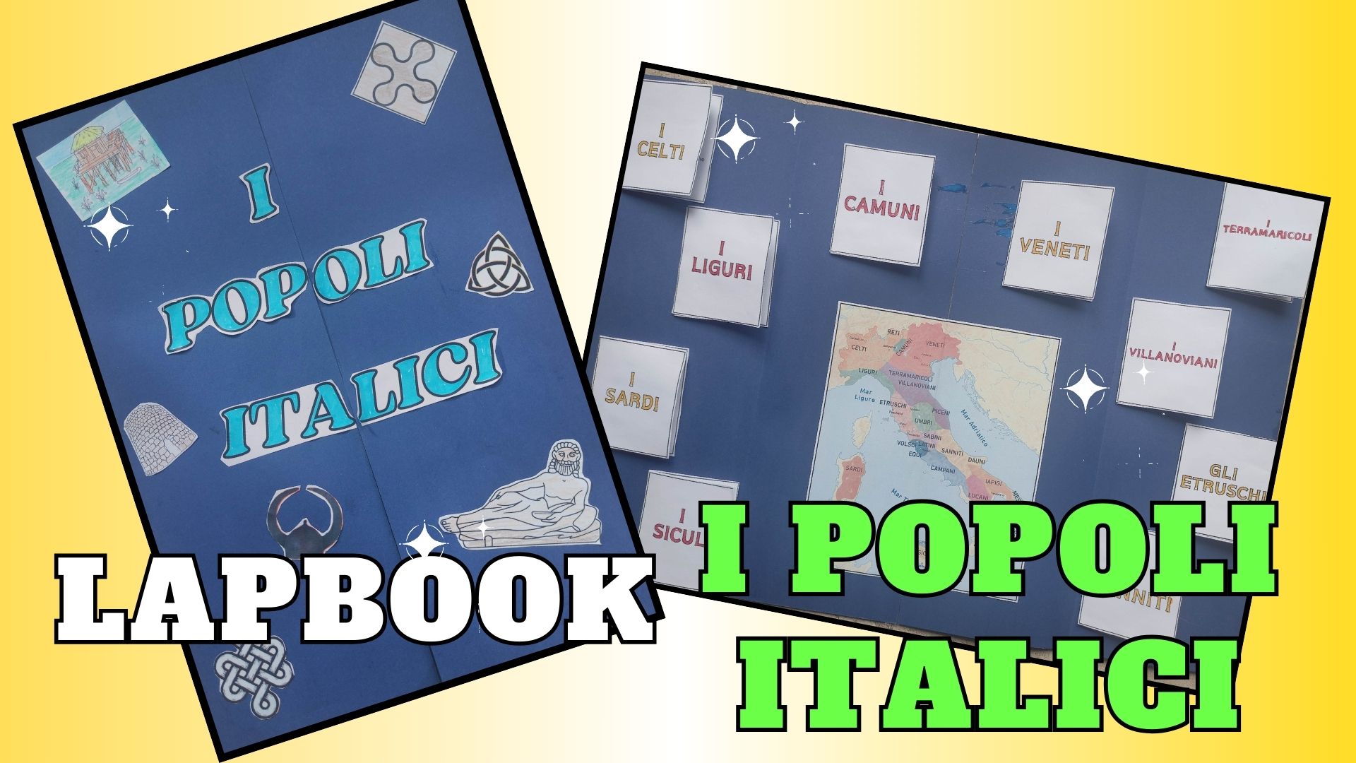 LAPBOOK I POPOLI ITALICI • Edudoro