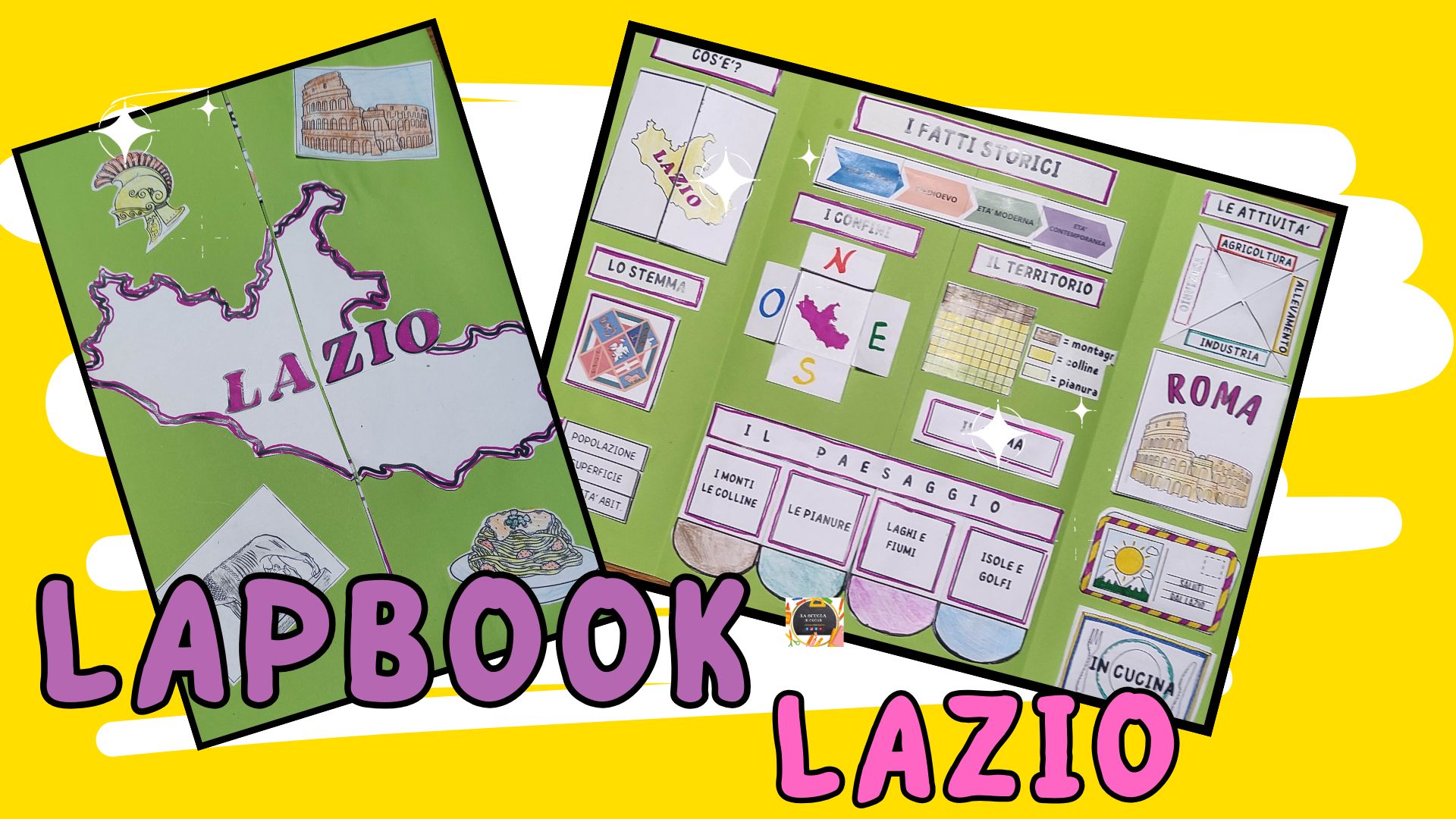 LAPBOOK IL LAZIO - Le regioni dell'Italia centrale - • Edudoro