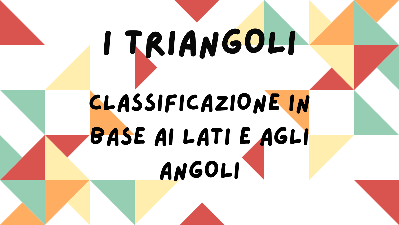 TRIANGOLI • Edudoro