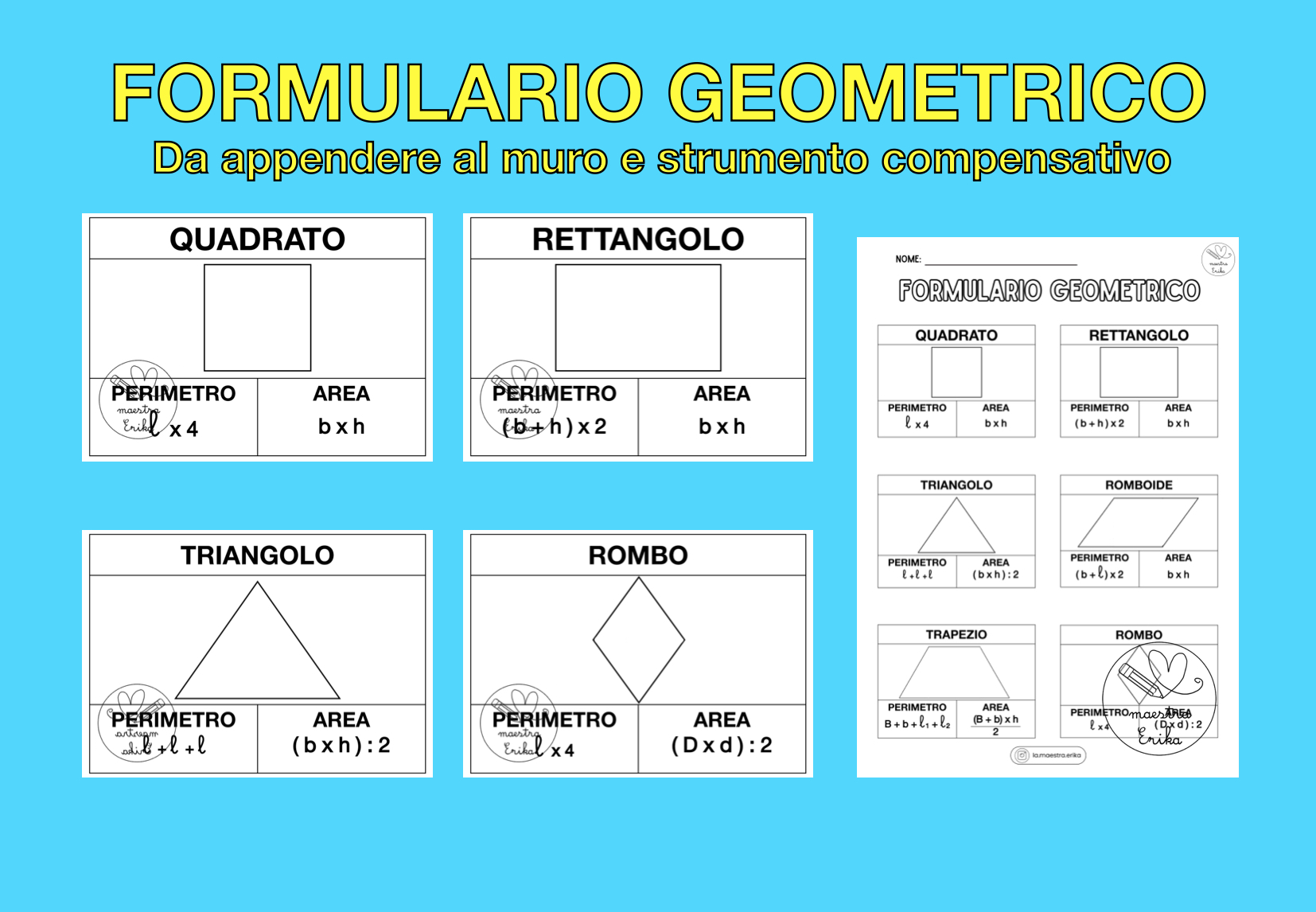 Formulario geometrico • Edudoro