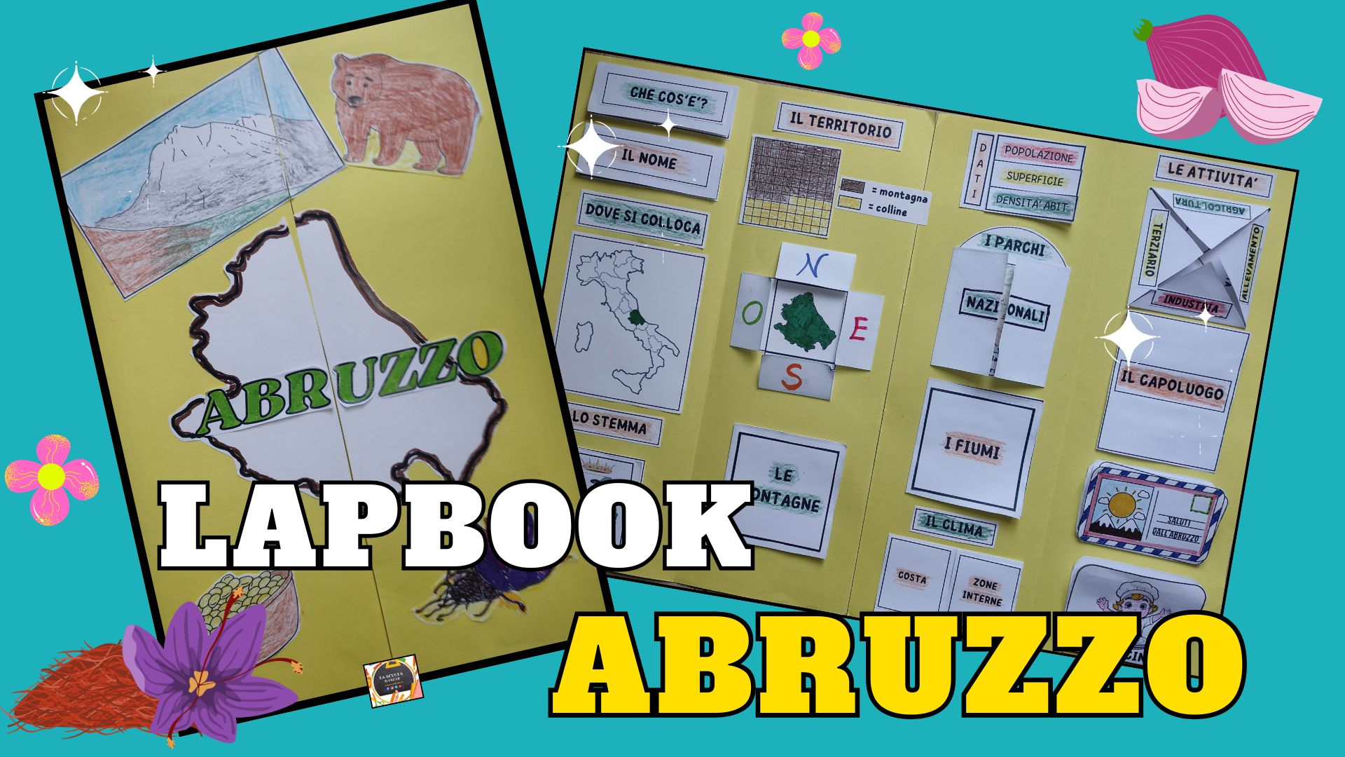 LAPBOOK L'ABRUZZO - Le regioni dell'Italia meridionale - • Edudoro