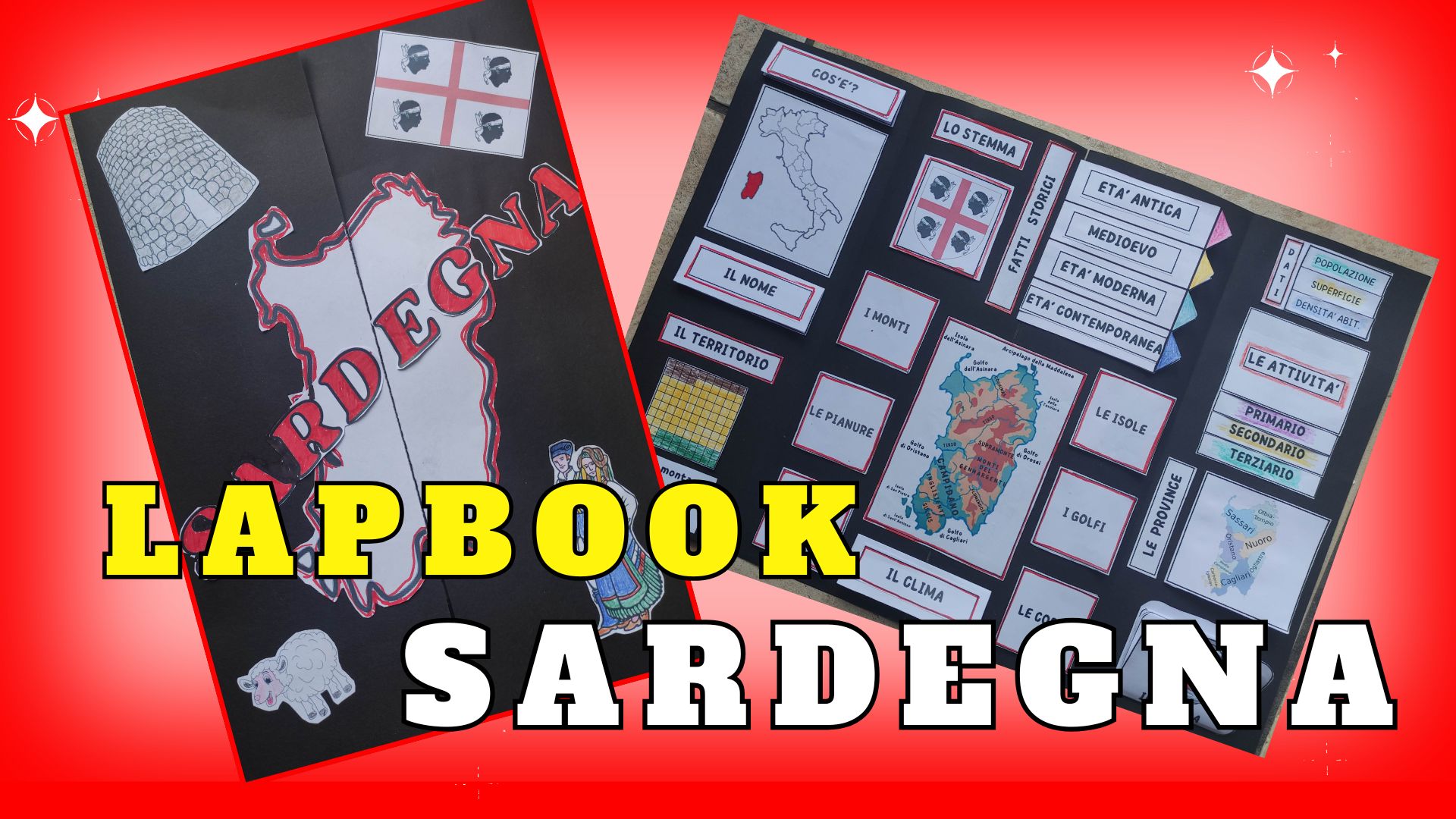 LAPBOOK LA SARDEGNA - Le regioni dell'Italia meridionale - • Edudoro