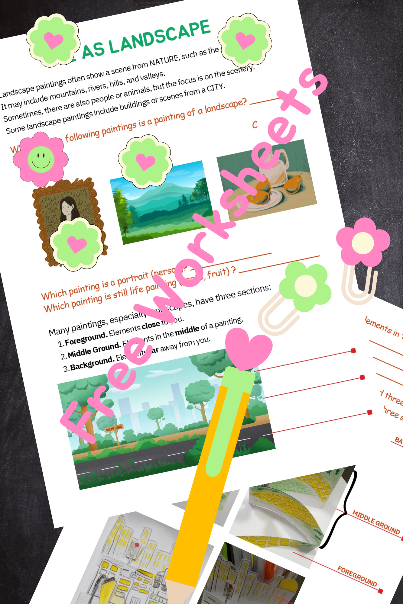 Clil - Teaching Art at Primary School; Landscape • Edudoro