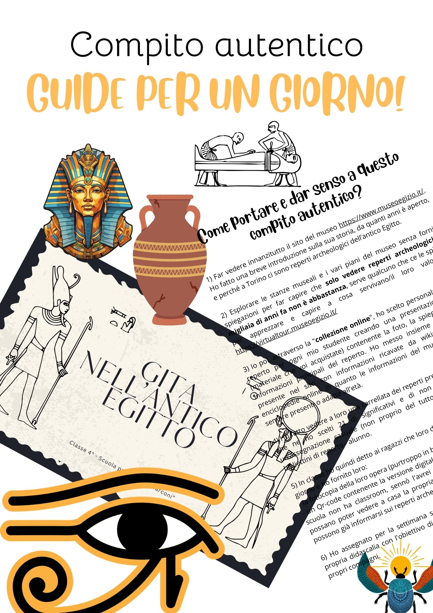 Gita virtuale al museo egizio di Torino - compito autentico storia ...