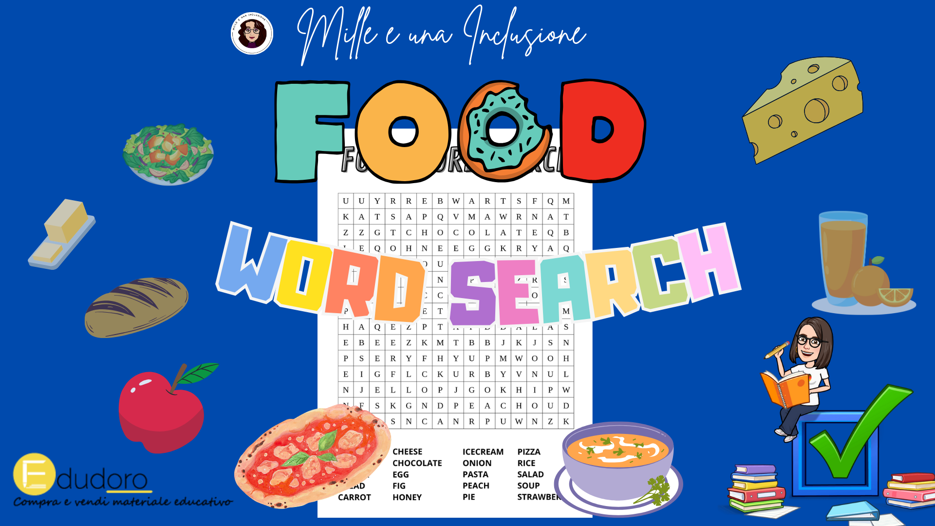 FOOD WORD SEARCH • Edudoro