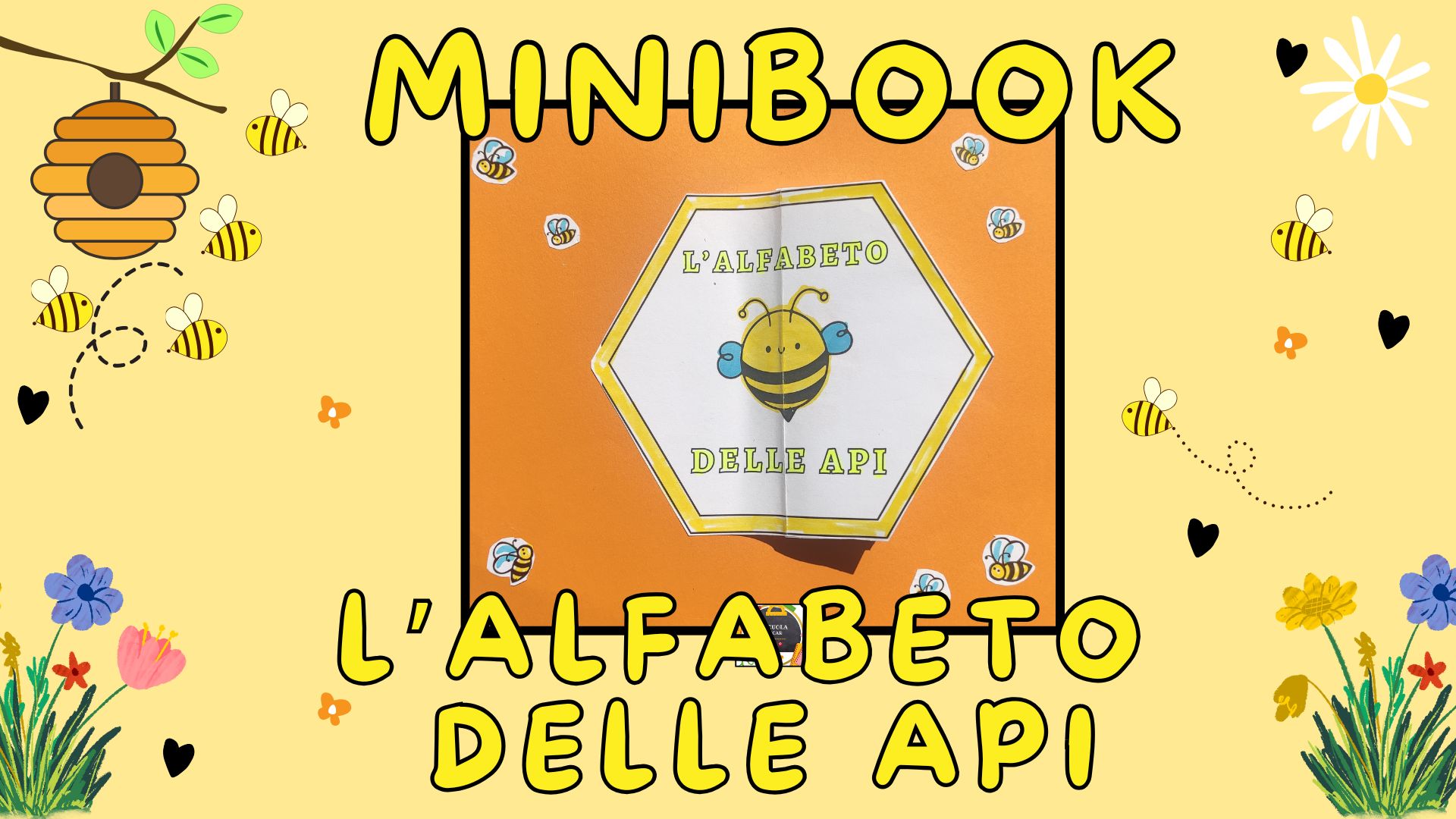 MINIBOOK L'ALFABETO DELLE API • Edudoro