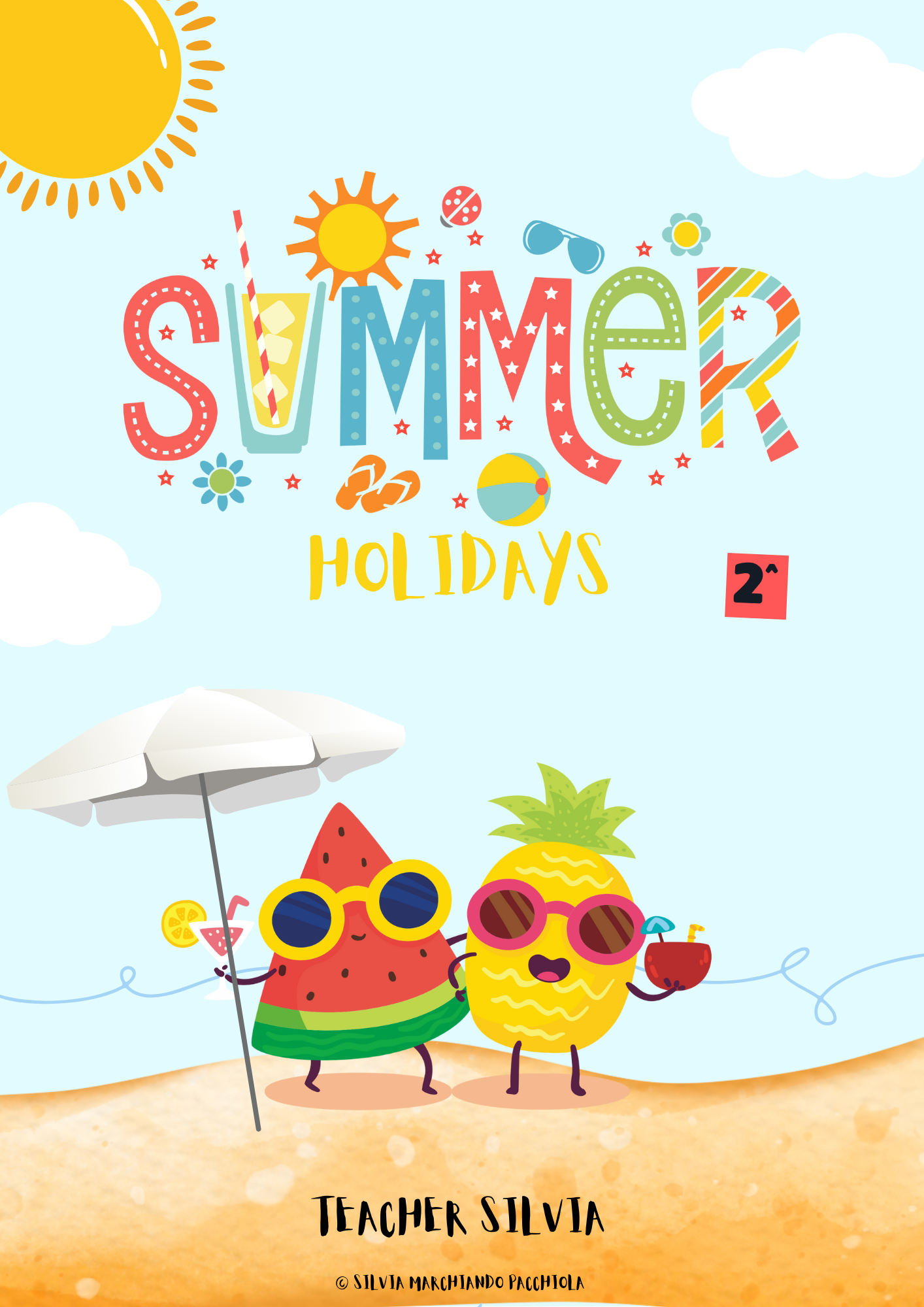 Summer holidays - activity book - classe 2^ • Edudoro