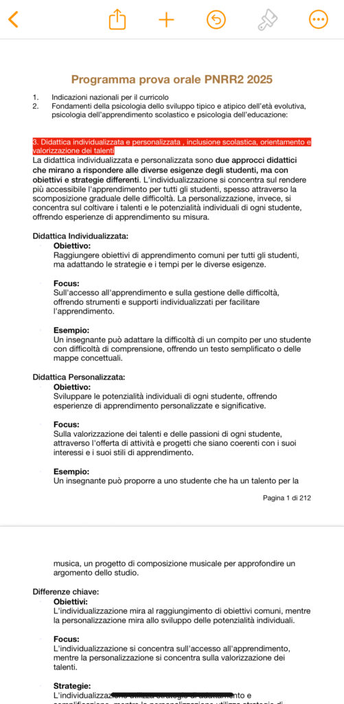 Prova orale PNRR 2 Teoria Allegato A Primaria Posto Comune • Edudoro