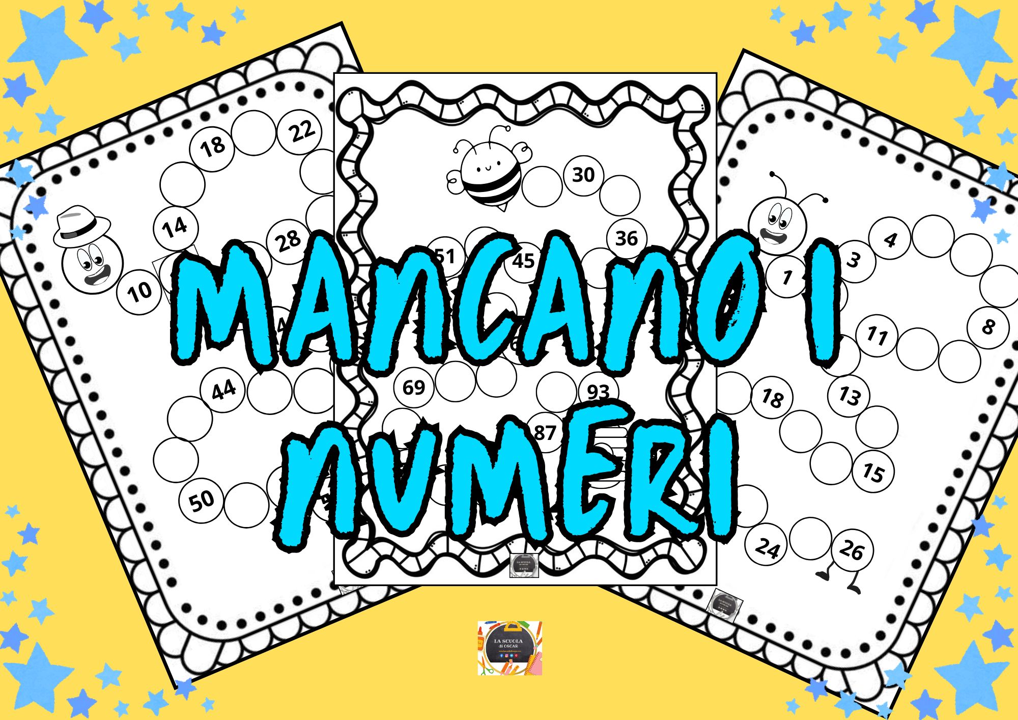 MANCANO I NUMERI - COMPLETA TU !!! • Edudoro