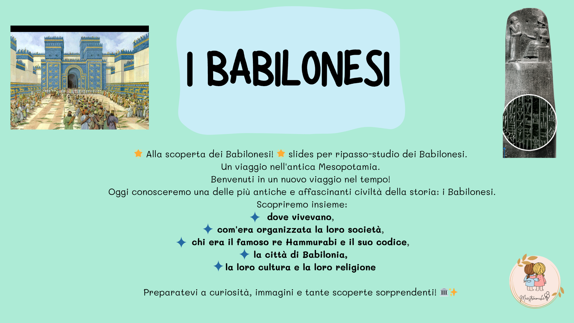 I BABILONESI • Edudoro